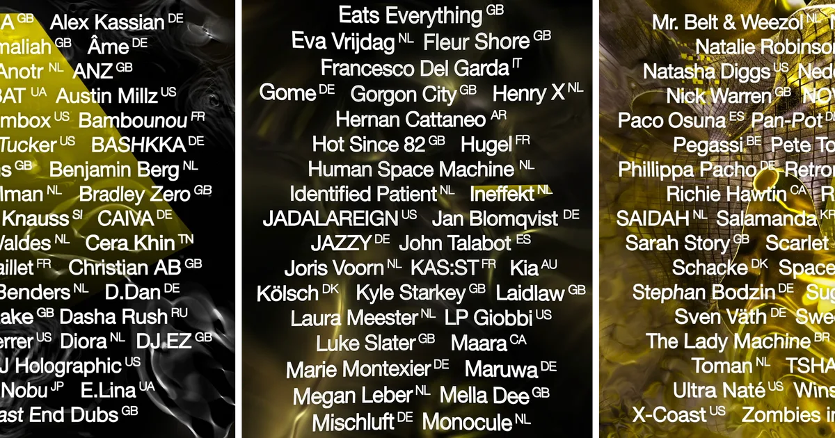 ADE 2024 Festival Program Complete — ADE