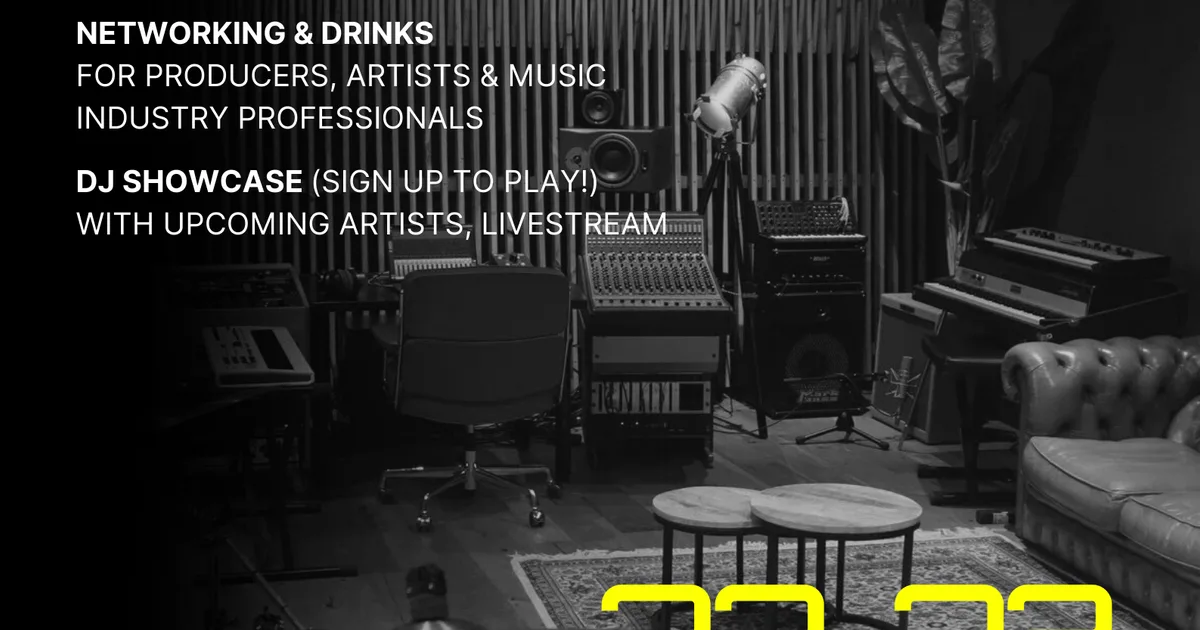 Recode - Networking & Drinks - DJ Showcase | Friends x 750 — ADE