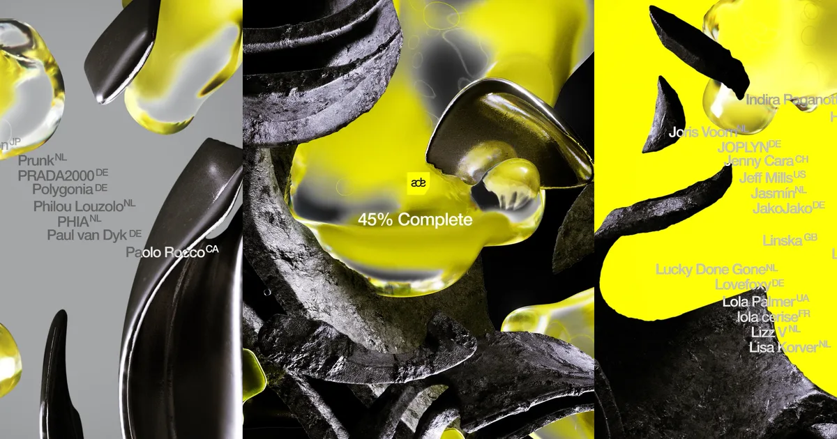 Second wave of artists for ADE 2025 — ADE