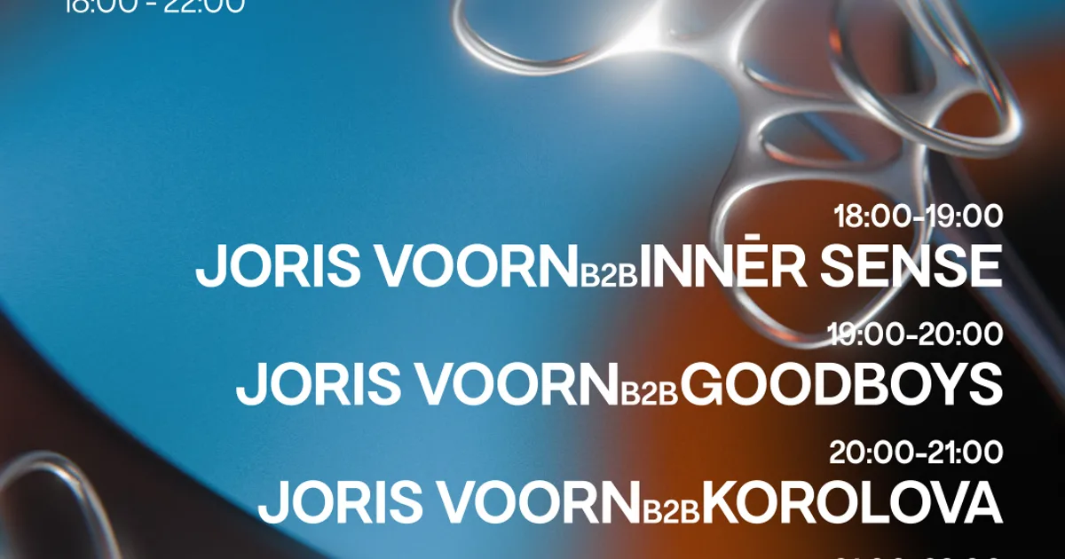 Armada invites Joris Voorn & Friends — ADE