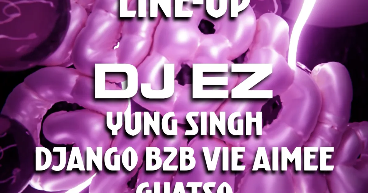 Bubbelgum w/ DJ EZ, Yung Singh, Django b2b Vie Aimee and Gyatso — ADE