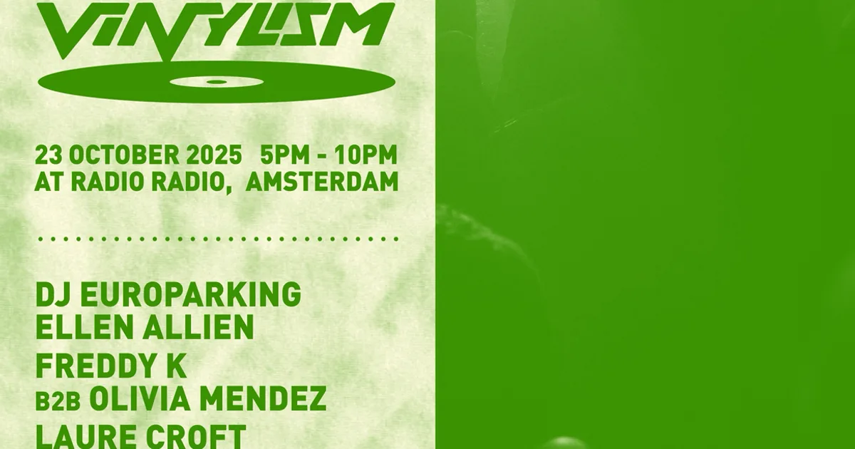 Ellen Allien presents Vinylism — ADE