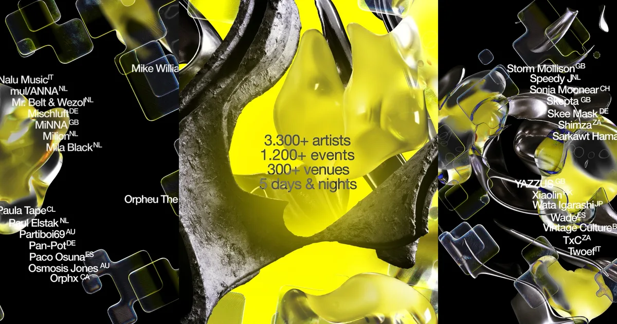 ADE 2025 Festival Program Complete — ADE